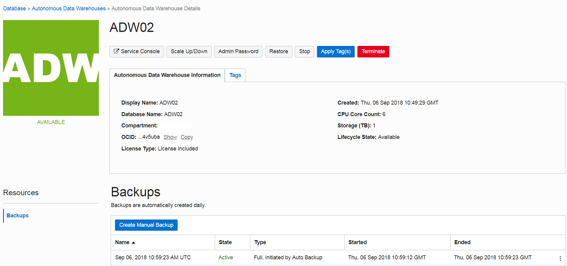 Getting started with Oracle Autonomous Data Warehouse (ADW) - data.KISS