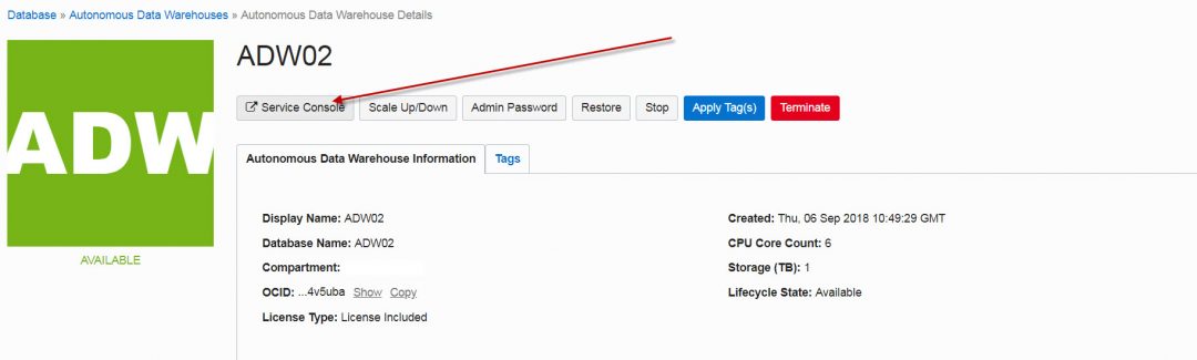 Getting started with Oracle Autonomous Data Warehouse (ADW) - data.KISS ...