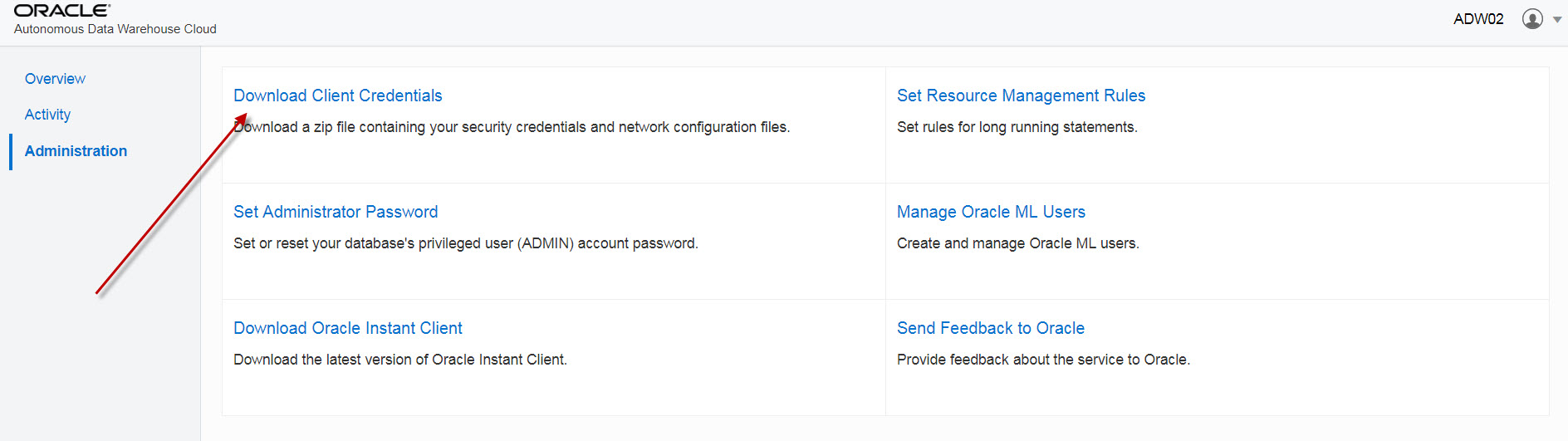 Getting started with Oracle Autonomous Data Warehouse (ADW) - data.KISS